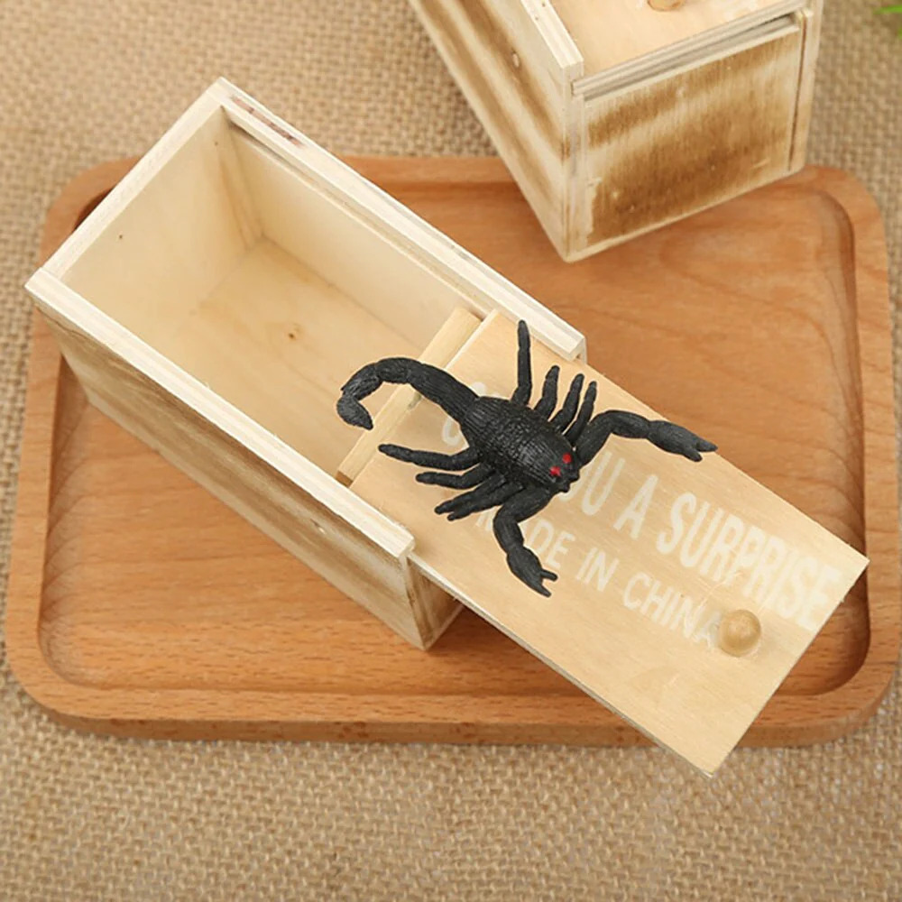 Funny Prank Wooden Box Toy (Random Character) – DesireStore.pk